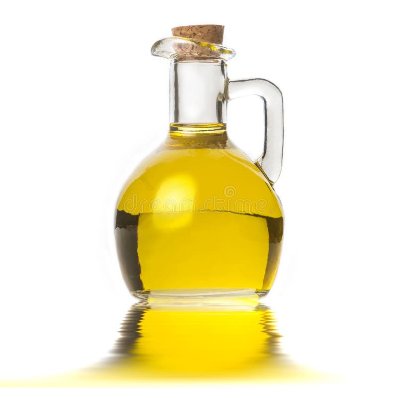 Olive Oil Rustic Jar Isolated Stock Photo - Image of diet, virgin: 66557920