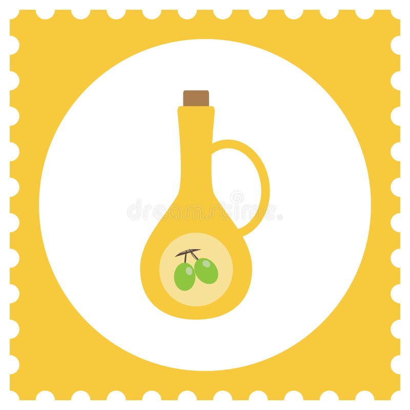 Olive Oil. Vector Illustration Decorative Design Stock Vector ...
