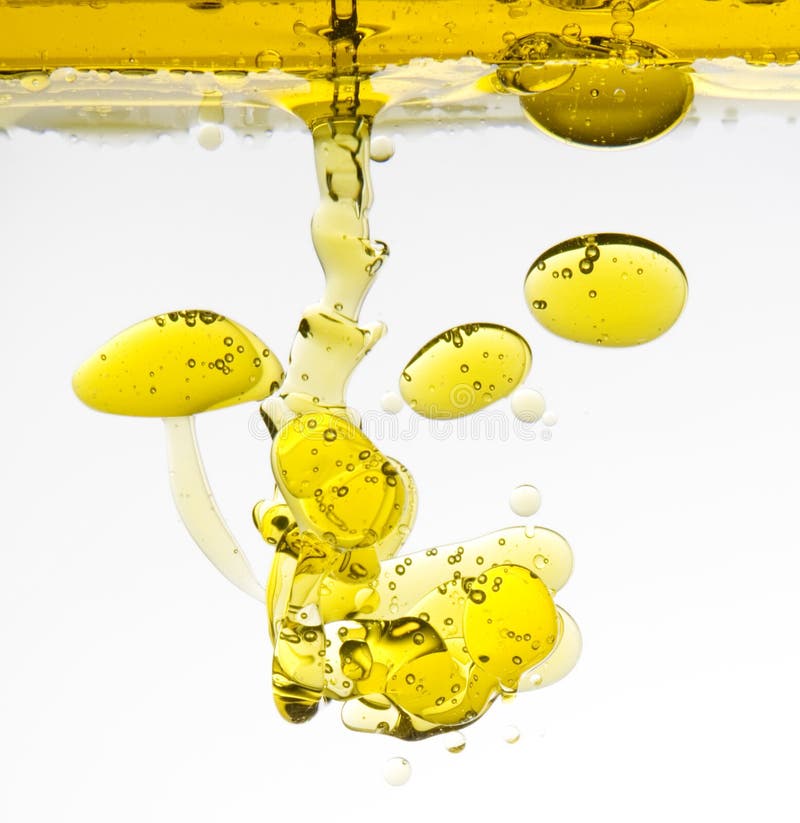 Olive Oil in Water stock image. Image of liquid, experiment - 6224407