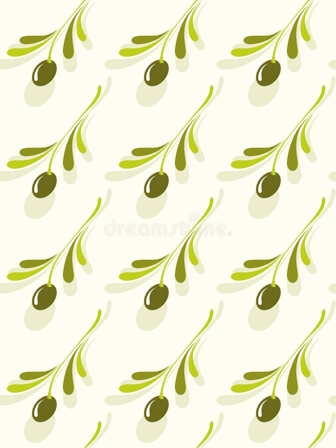 Olive pattern stock vector. Illustration of fashion, drapery - 32739937