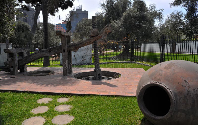 Olive Press Section in a Traditional Olive Mill Editorial Stock Photo ...