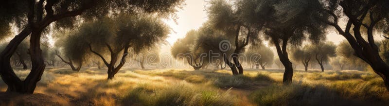 Olive Tree Grove Stock Illustrations – 557 Olive Tree Grove Stock ...