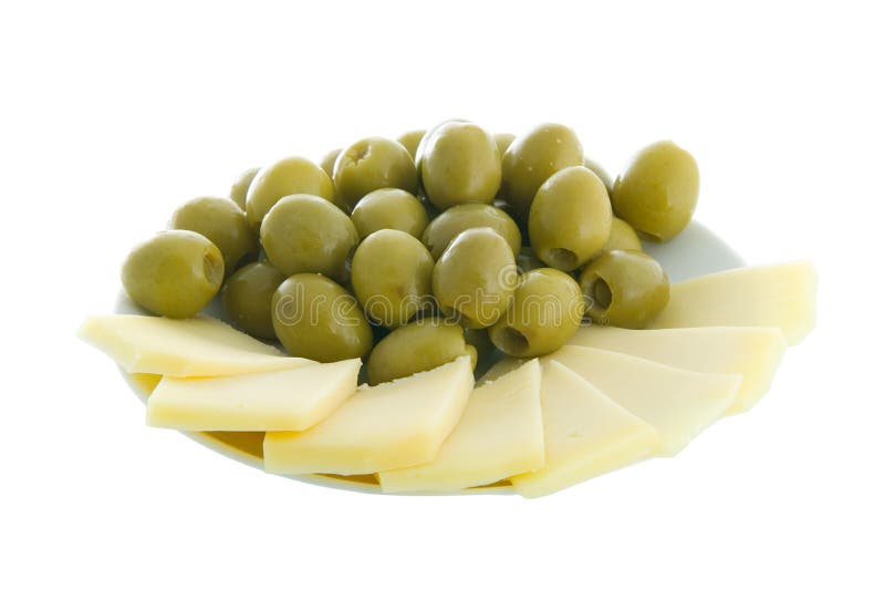 Olives and cheese stock photo. Image of close, yellow - 4002136