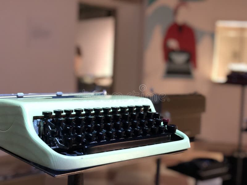 Olivetti Italian Design Typewriter- Italian Design Stock Image - Image ...