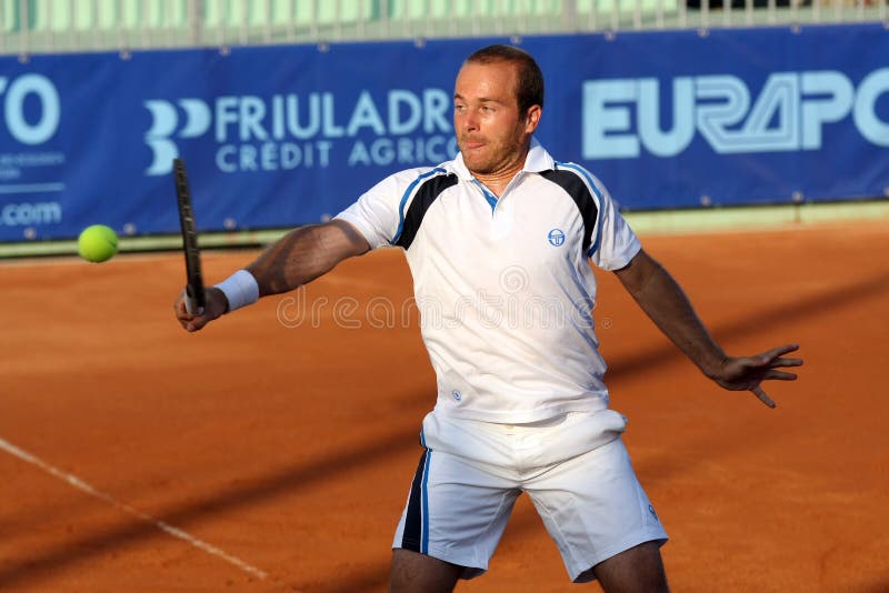 OLIVIER ROCHUS, ATP TENNIS PLAYER Editorial Stock Image - Image of ball ...