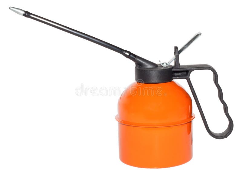 Oljekanna (med Den Snabba Banan) Fotografering för Bildbyråer - Bild av ...
