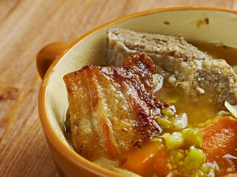 Olla podrida stock photo. Image of shot, stew, meat, beans - 40518246