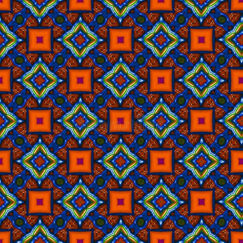 Olorful Symmetrical Repeating Patterns for Textiles, Ceramic Tiles ...