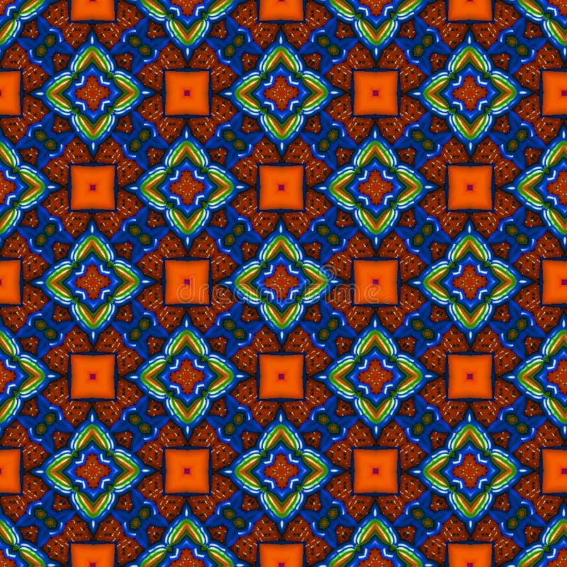 Olorful Symmetrical Repeating Patterns for Textiles, Ceramic Tiles ...
