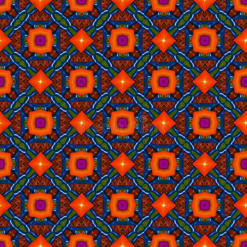 Olorful Symmetrical Repeating Patterns for Textiles, Ceramic Tiles ...