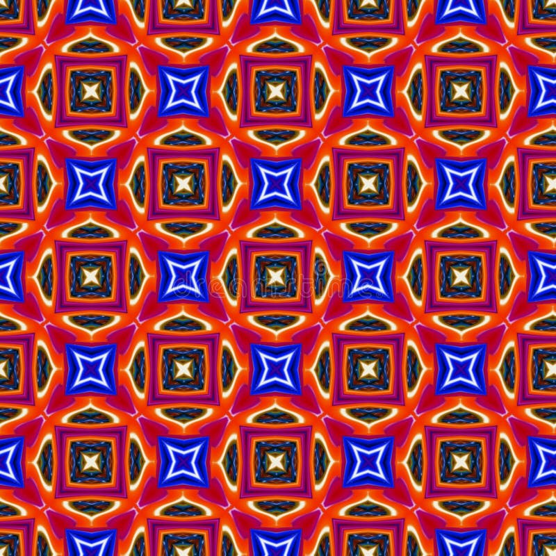 Olorful Symmetrical Repeating Patterns for Textiles, Ceramic Tiles ...