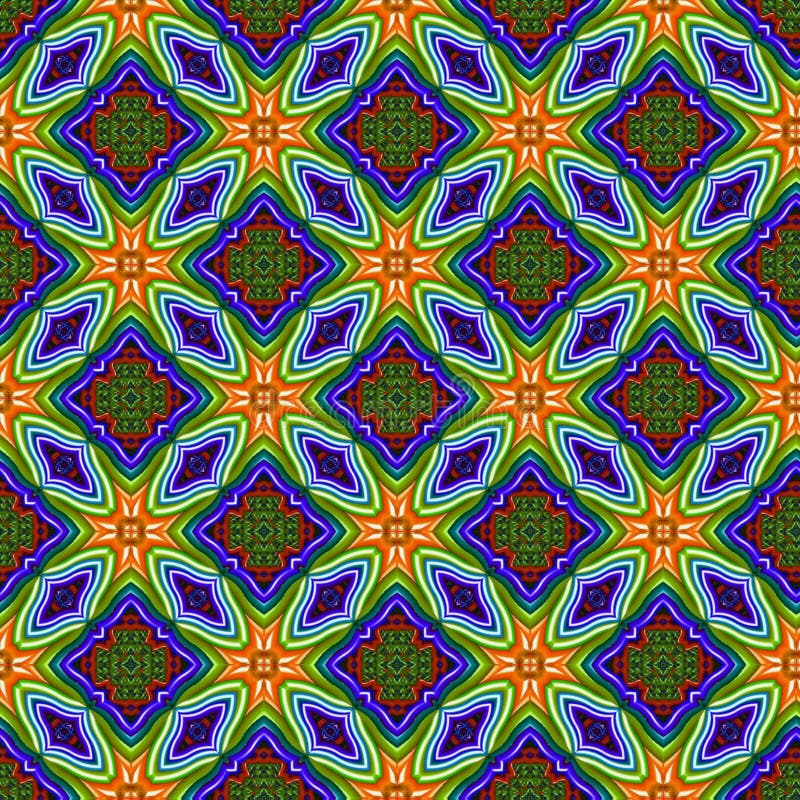 Olorful Symmetrical Repeating Patterns for Textiles, Ceramic Tiles ...