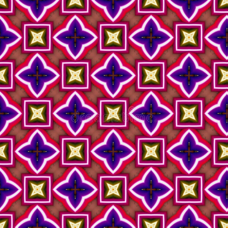 Olorful Symmetrical Repeating Patterns for Textiles, Ceramic Tiles ...