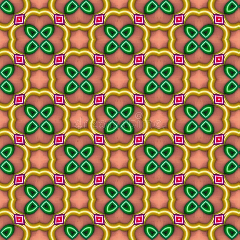 Olorful Symmetrical Repeating Patterns for Textiles, Ceramic Tiles ...