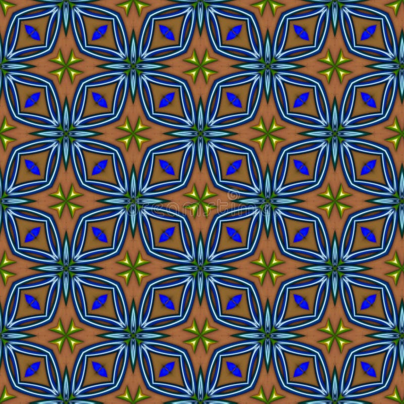 Olorful Symmetrical Repeating Patterns for Textiles, Ceramic Tiles ...