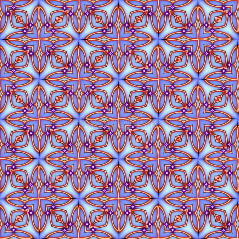 Olorful Symmetrical Repeating Patterns for Textiles, Ceramic Tiles ...