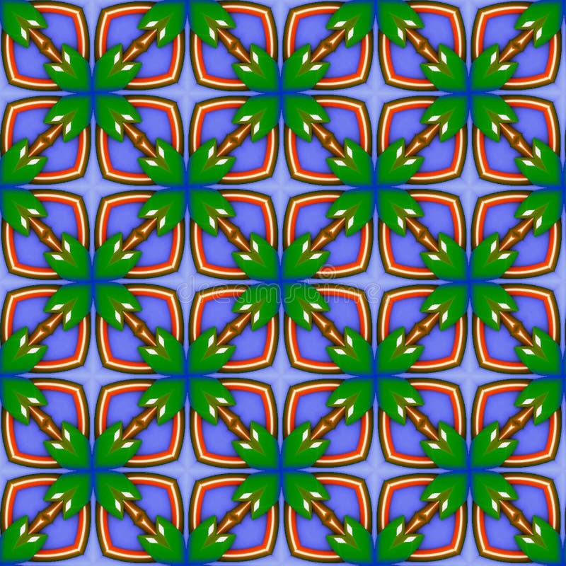 Olorful Symmetrical Repeating Patterns for Textiles, Ceramic Tiles ...