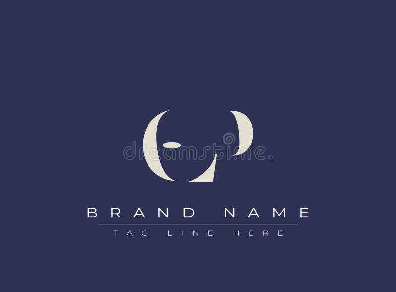 OLP Abstract Letter Logo Design Stock Vector - Illustration of business ...
