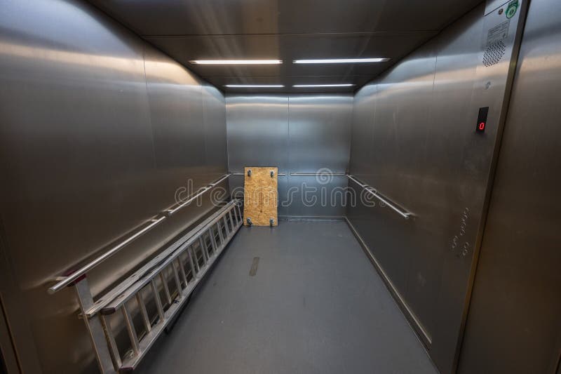 Olsztyn, Poland - August 8, 2021 - Interior View of an Industrial ...