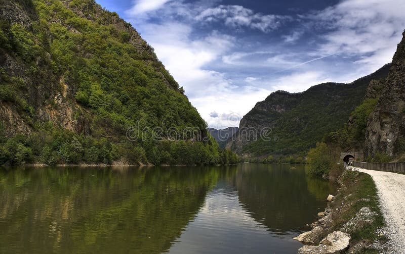 Olt river stock photo. Image of direction, lake, white - 11295902