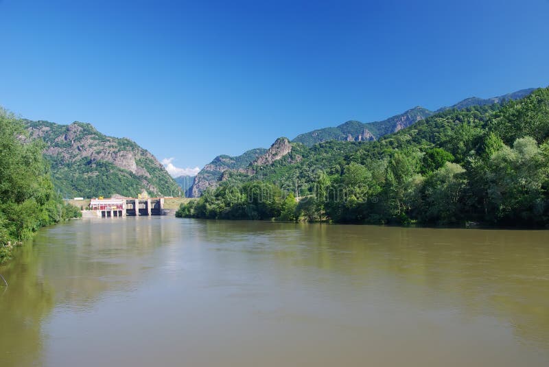 Olt river stock image. Image of forest, area, clear, forests - 6218273