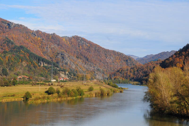 Image from River Olt Valley, Romania Stock Photo - Image of tourism ...