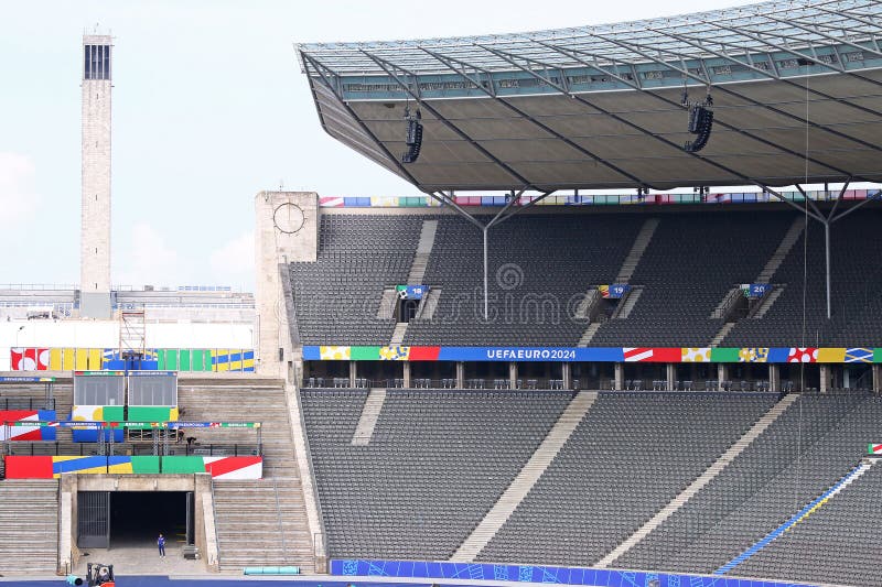 Olympiastadion Berlin Uefa Euro 2024, Local Em Berlim Alemanha Imagem ... Olympiastadion Berlin Uefa Euro 2024, Local Em Berlim Alemanha Imagem ...