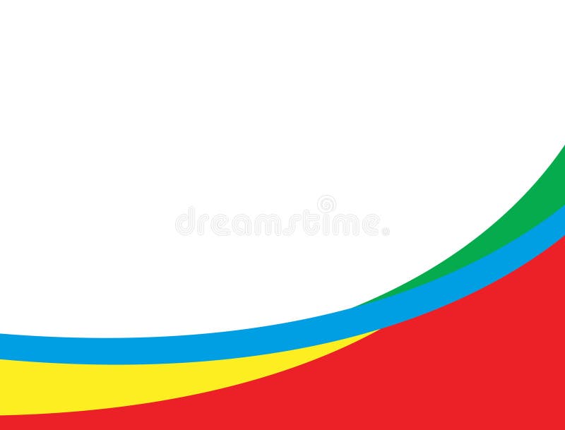 Olympic Background. Abstract Multicolored Background. Vector Graphics ...