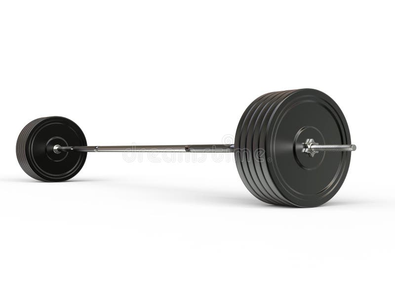 Olympic and Barbell Weights - Top View Stock Photo - Image of view ...