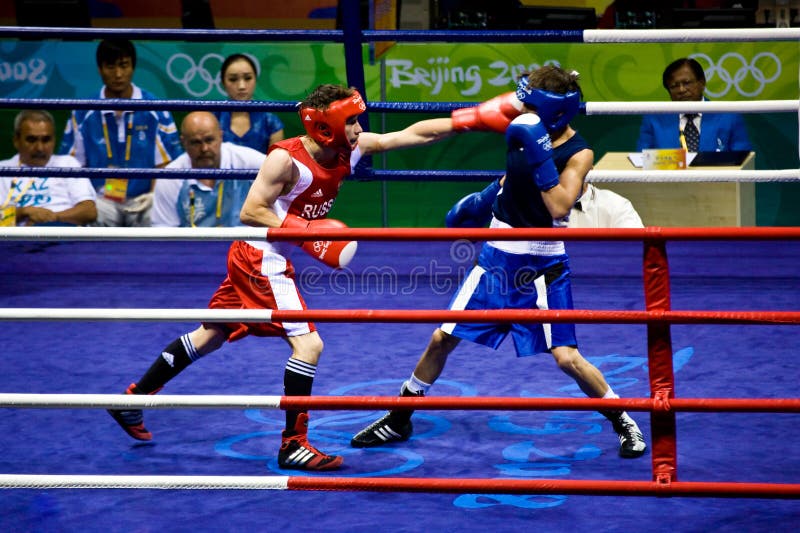 Italian Olympic Boxer Wins Gold Editorial Photography - Image of ...
