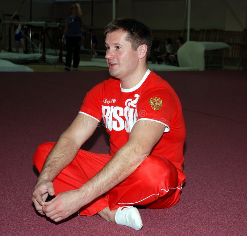 Olympic Champion Gymnast Alexei Nemov Editorial Photography - Image of ...