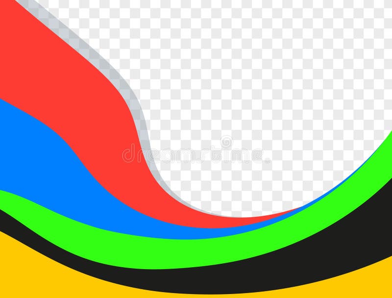 Olympic Colored Background. Abstract Multicolored Background. Vector ...