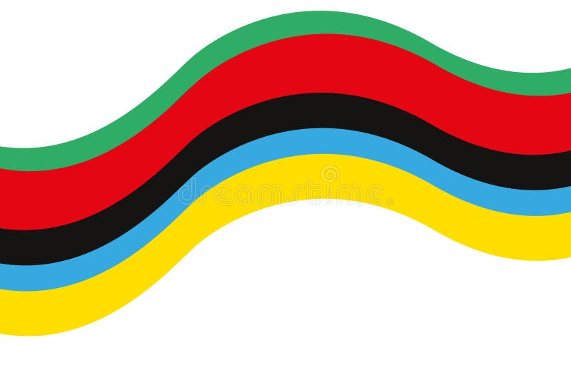 Olympic Colored Background. Abstract Multicolored Background. Vector ...