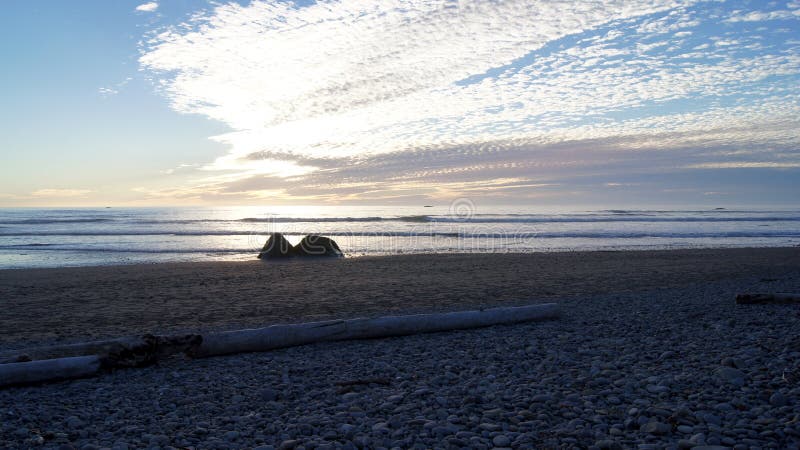 OLYMPIC NATIONAL PARK, USA, 03th OCTOBER 2014 - Ruby Beach Near Seattle ...