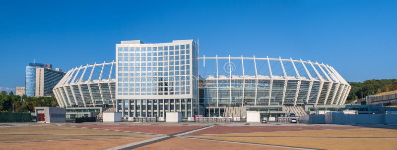 Olympic National Sports Complex Stock Image - Image of modern, metal ...