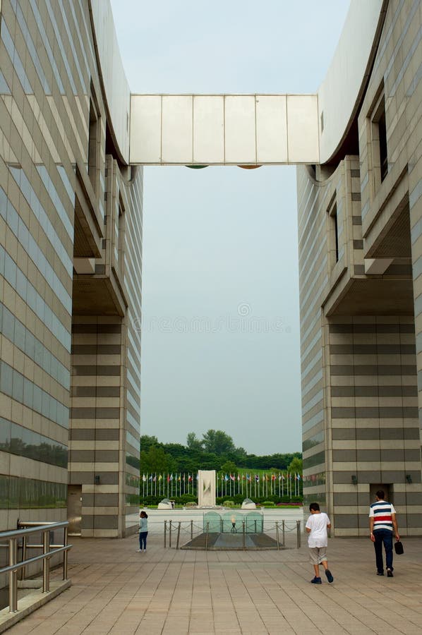Olympic Park in Seoul in Summer, South Korea Editorial Image - Image of ...