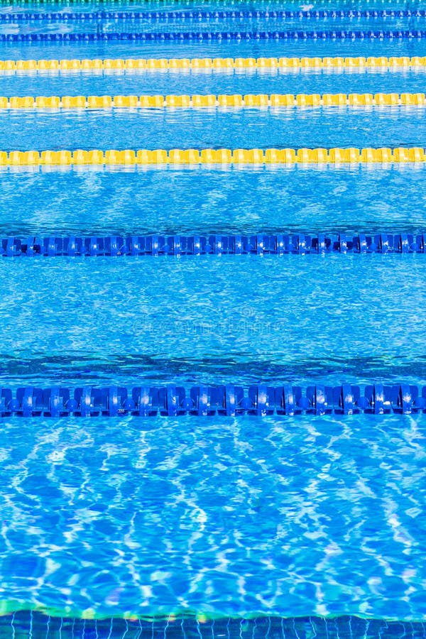 Empty 50m Olympic Outdoor Pool From Underwater Stock Photo - Image of ...