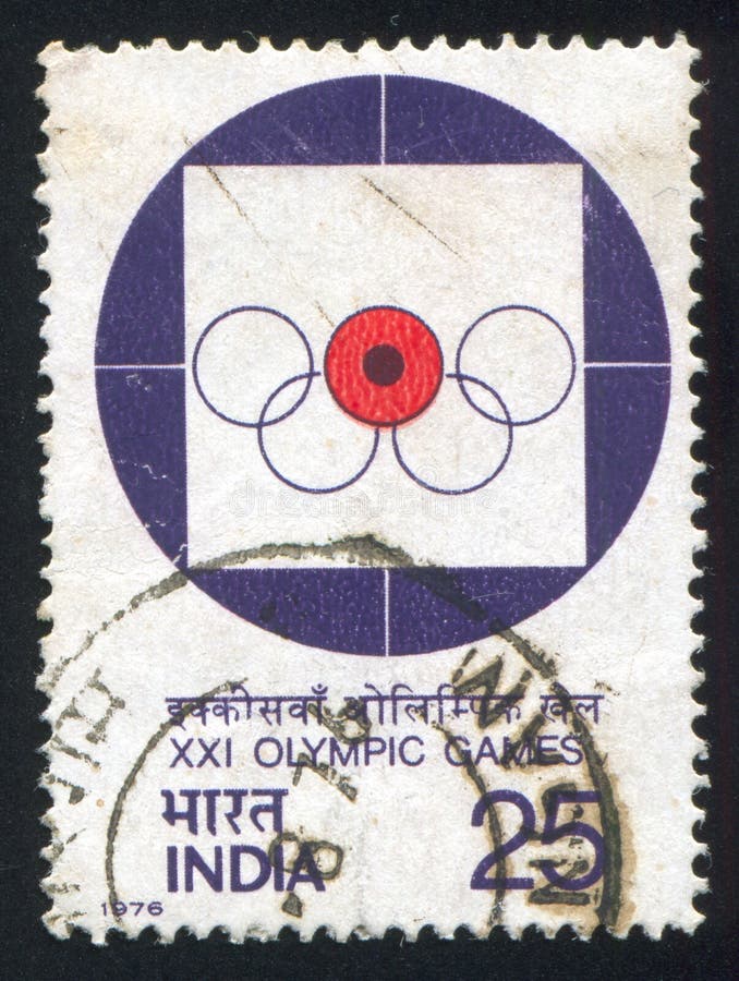 Olympic Rings editorial image. Image of action, philately - 195271055