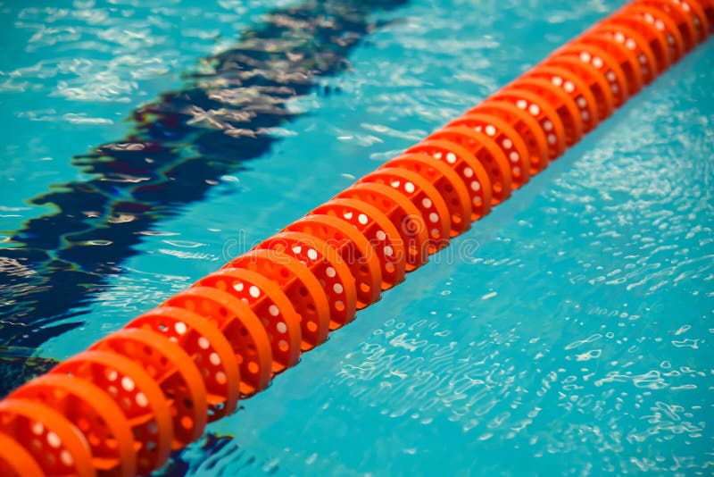 Olympic-sized Indoor Swimming Pool Stock Photo - Image of exercise ...