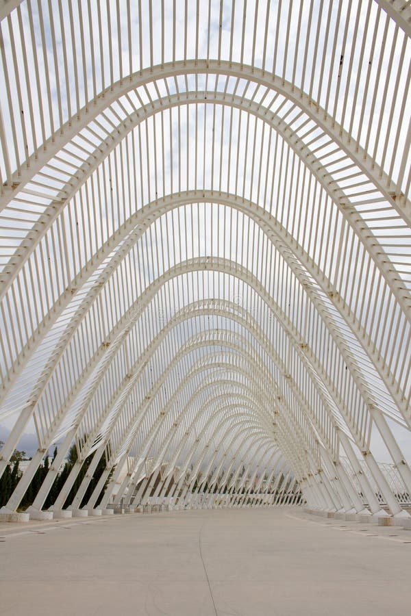 Olympic Stadium in Athens, Greece Stock Image - Image of games ...