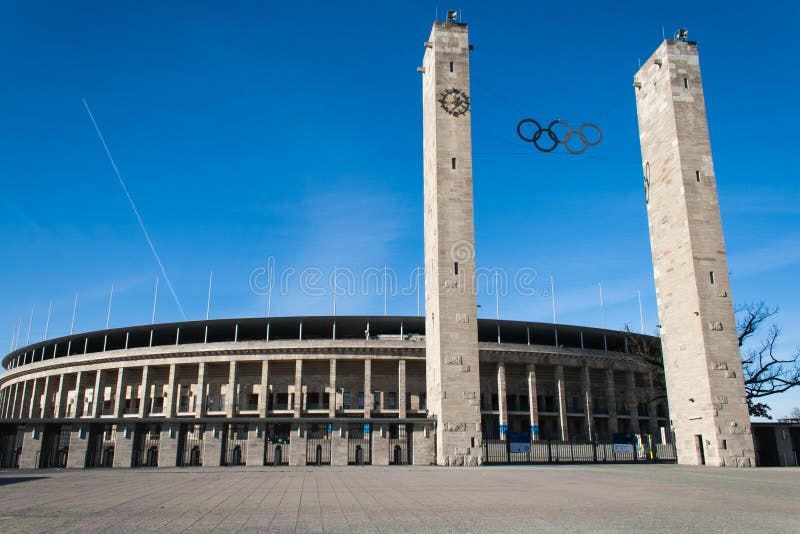 Olympic Stadium, Berlin Germany Editorial Photography - Image of berlin ...