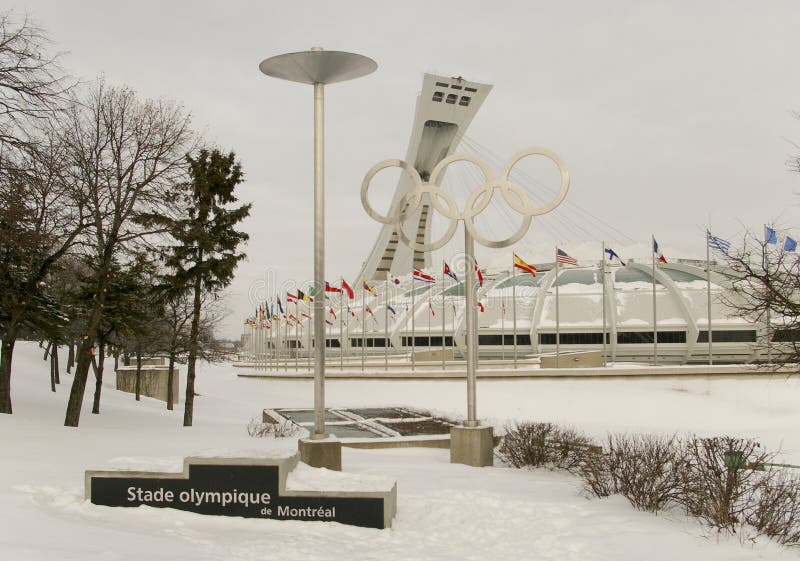 Olympic Stadium in Montreal Editorial Photography - Image of sport ...