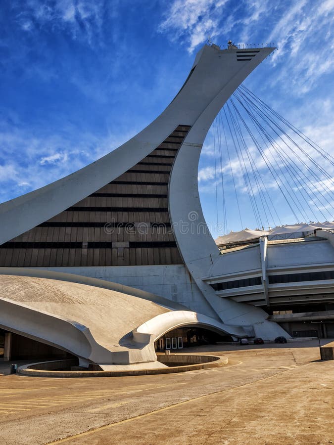 Olympic Stadium (Montreal) stock image. Image of thebigo - 27606571