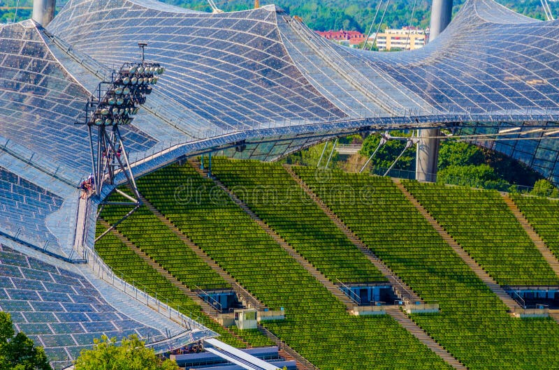 The Olympic Stadium in Munich in Germany...IMAGE Editorial Photography ...