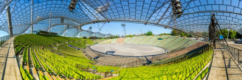 The Olympic Stadium in Munich in Germany...IMAGE Editorial Photography ...