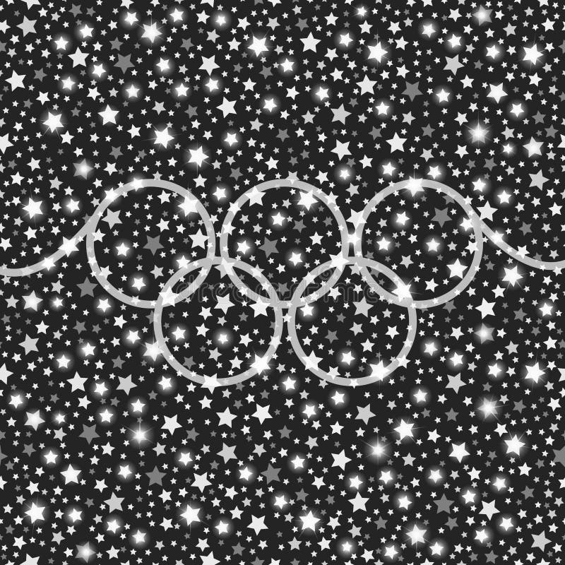 Olympic Rings Black Background Stock Illustrations – 96 Olympic Rings ...