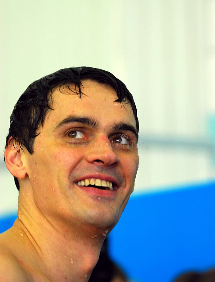 Olympic Swimming Champion Alexander Popov Editorial Photo - Image of ...