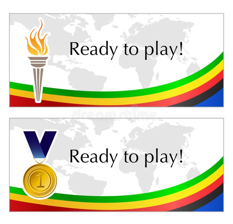 Olympic Border Stock Illustrations – 461 Olympic Border Stock ...