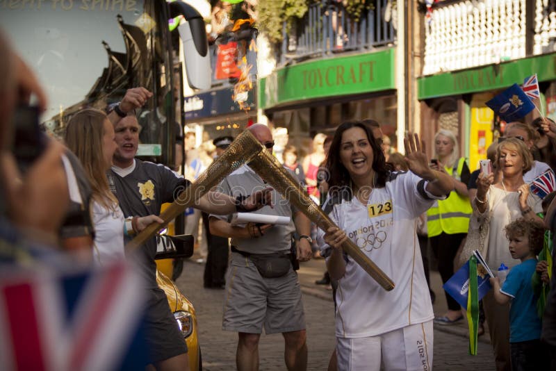 Olympic Torch 2012 editorial image. Image of torch, olympic - 25041165