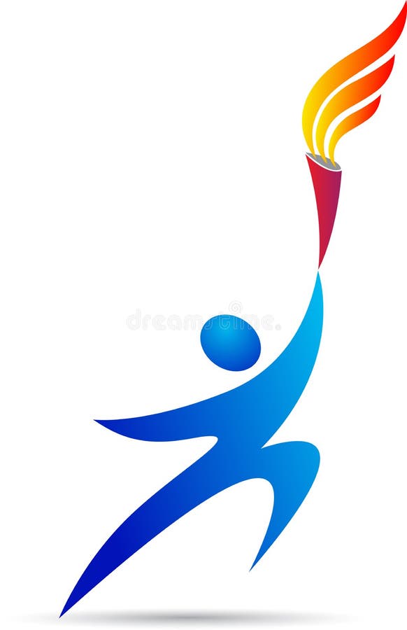 Olympic torch stock vector. Illustration of honour, adult - 25462950 Olympic torch stock vector. Illustration of honour, adult - 25462950